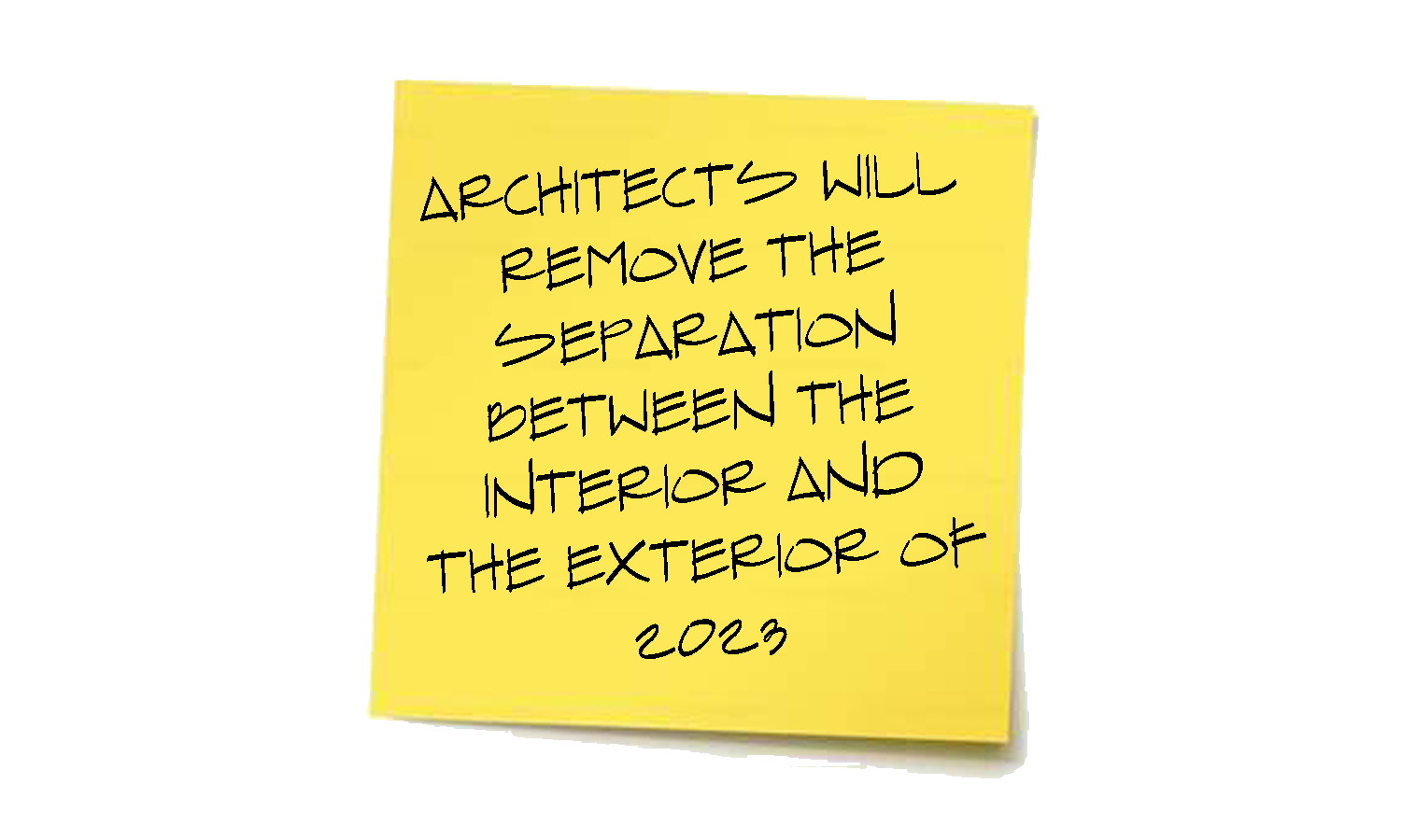 2023 Architect Resolutions | Coffee with an Architect